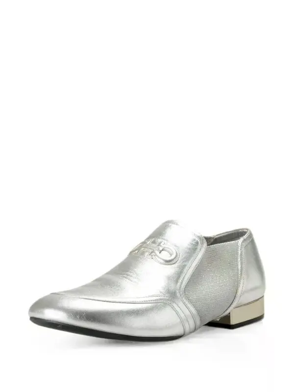 FERRAGAMO Jayda S Gancini-embossed Loafers