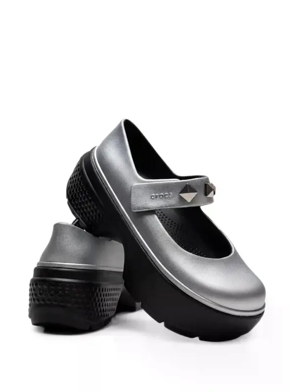 CROCS Studded Platform Loafers