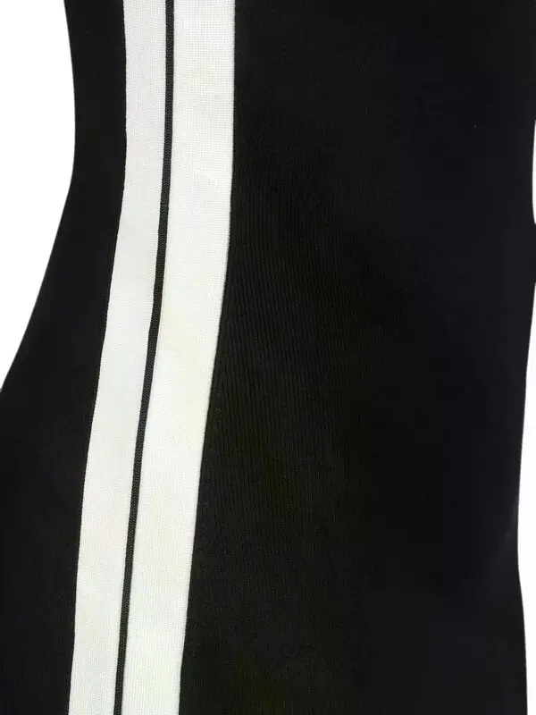 Elisabetta Franchi Contrast-panel Sleeveless Dress