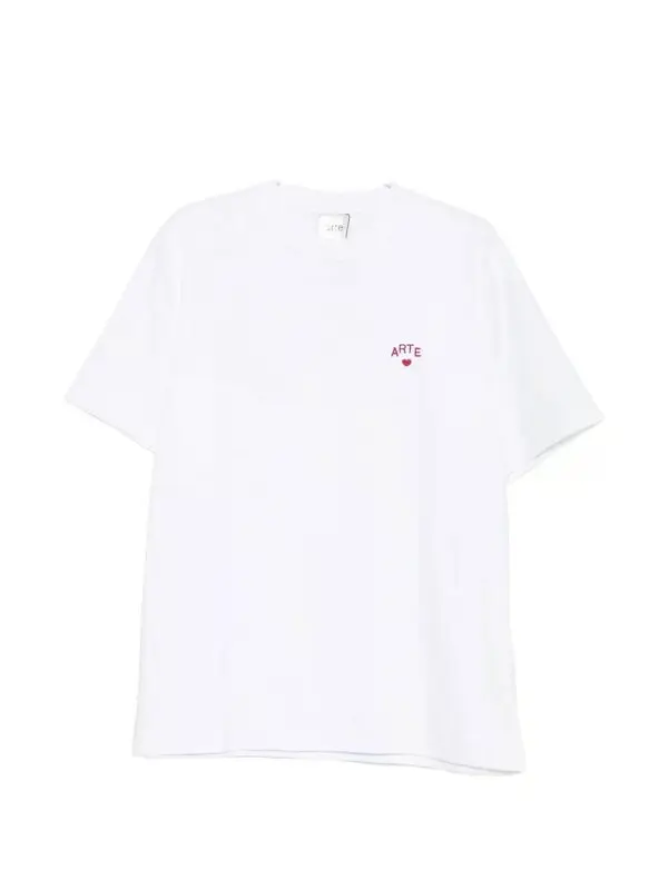 ARTE ANTWERP Logo-embroidered T-shirt