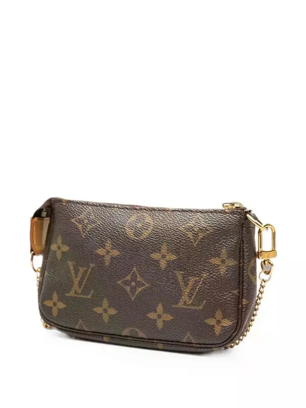 LOUIS VUITTON 2005 Monogram Mini Pochette Accessoires Handbag