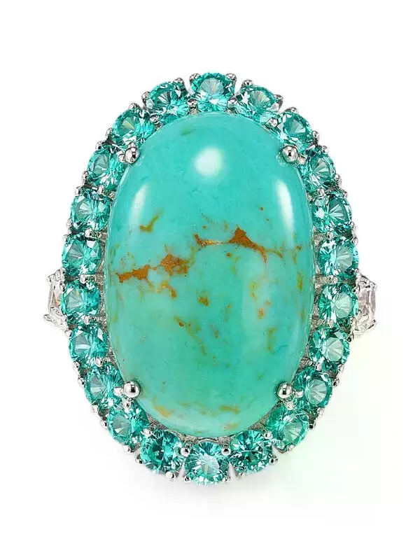 ANABELA CHAN Candy Crush Turquoise Ring