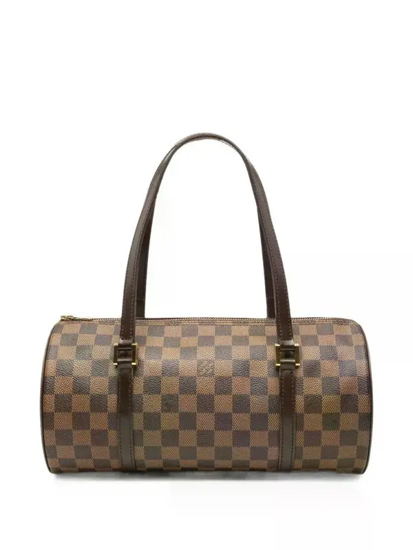 LOUIS VUITTON 2004 Damier Ebene Papillon 30 Handbag