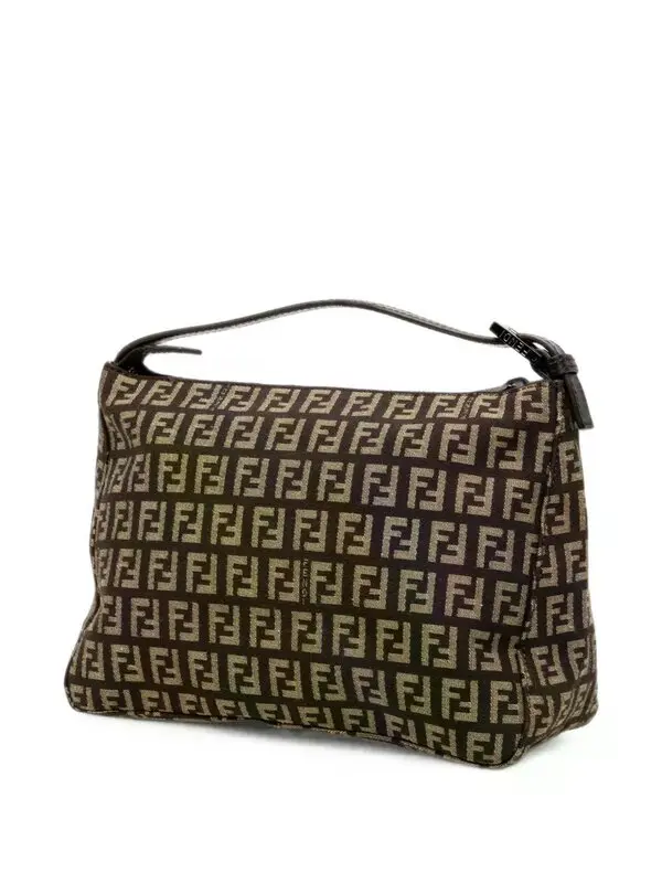 Fendi 2000-2010 Zucchino Canvas Handbag