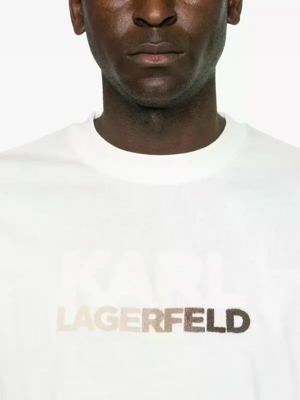 Karl Lagerfeld Logo-print Long-sleeve T-shirt