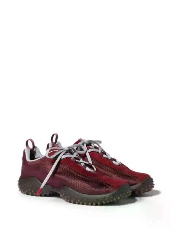 Miu Miu Bubble Technical Fabric And Suede Sneakers