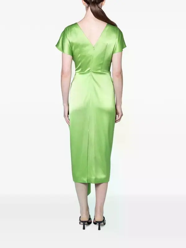 ROKSANDA Zoa Draped Midi Dress