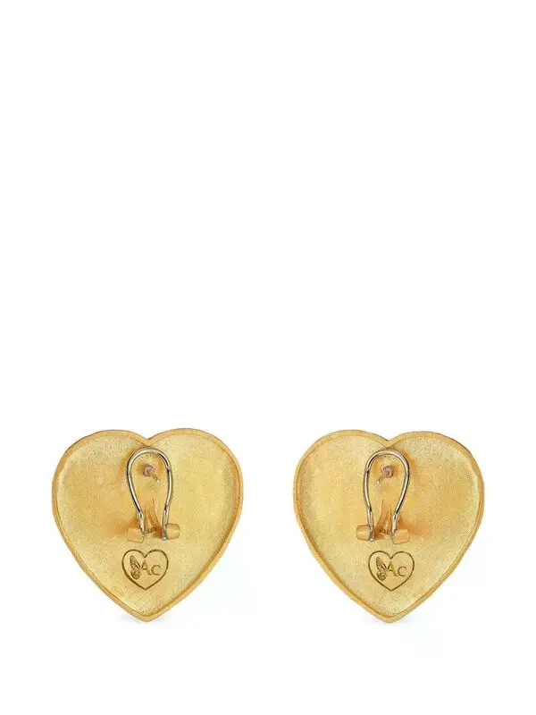 ANABELA CHAN Blueberry Heart Earrings