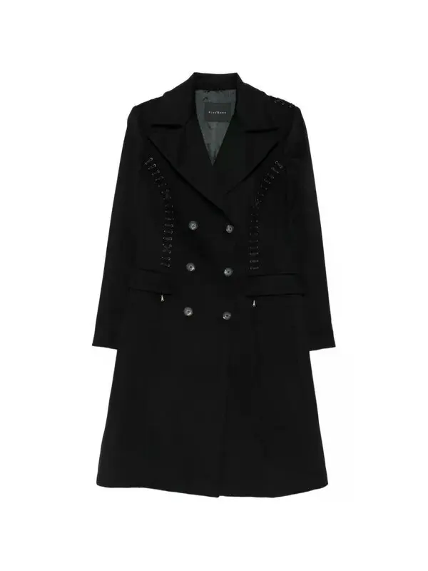 John Richmond Roberto Cavalli Vintage 2000s Double-breasted Coat