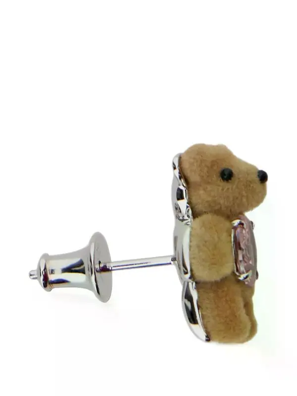 YVMIN Paradise Crystal-embellished Bear Earrings