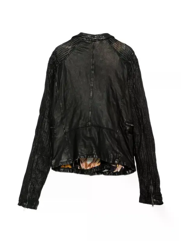 A.N.G.E.L.O. VINTAGE CULT 2000s Perforated Leather Jacket
