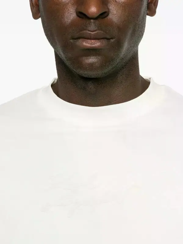 Karl Lagerfeld Logo-embroidered Crew-neck T-shirt