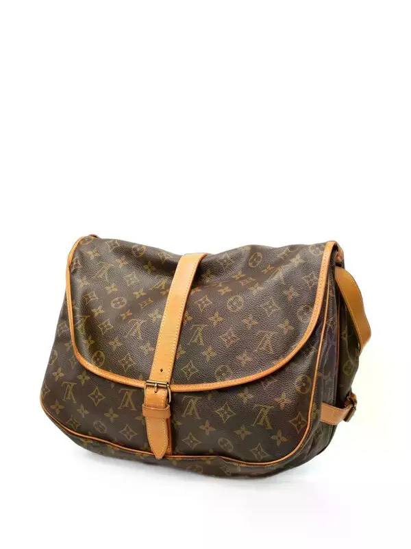 LOUIS VUITTON 1990 Monogram Saumur 35 Crossbody Bag