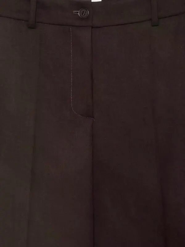 P.a.r.o.s.h Pressed-crease Wide-leg Trousers