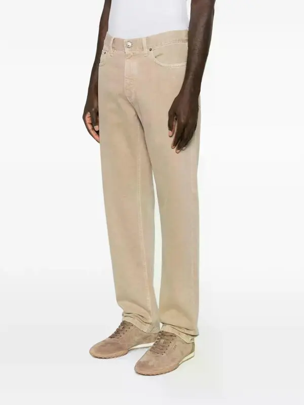 Zegna Straight-leg Five-pocket Jeans
