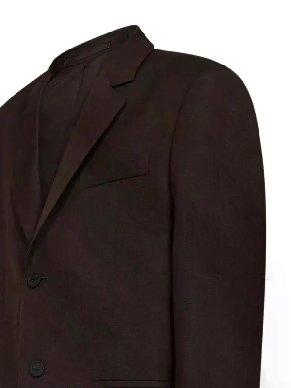 Studio Nicholson Roversi Single-breasted Wool Blazer