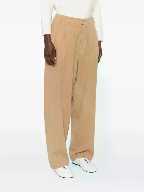 DARKPARK Phebe Pleated Wool Trousers