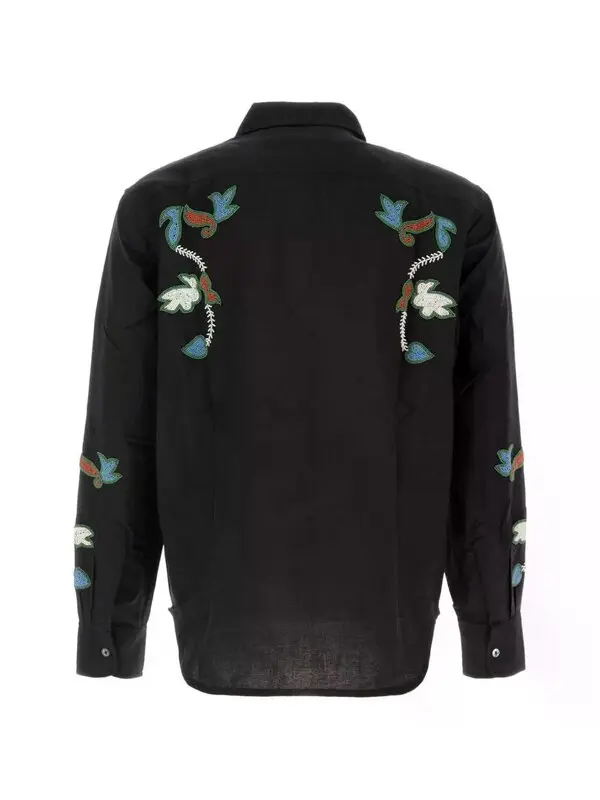 BAZISZT Rouat Bead-embellished Shirt