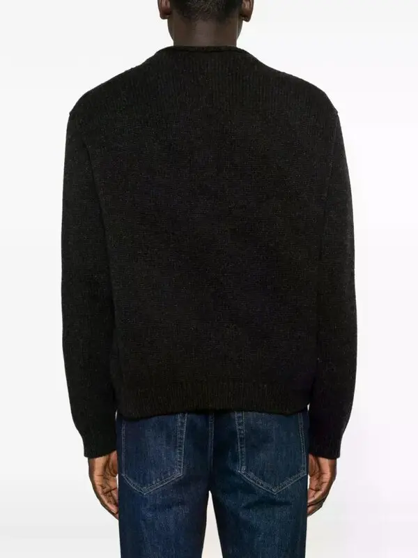 THE ROW Markhim Ribbed-knit Crew-neck Sweater