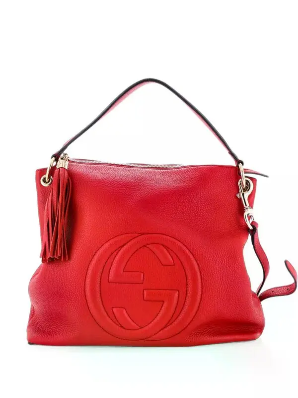 Gucci Soho Convertible Leather Large Hobo Bag