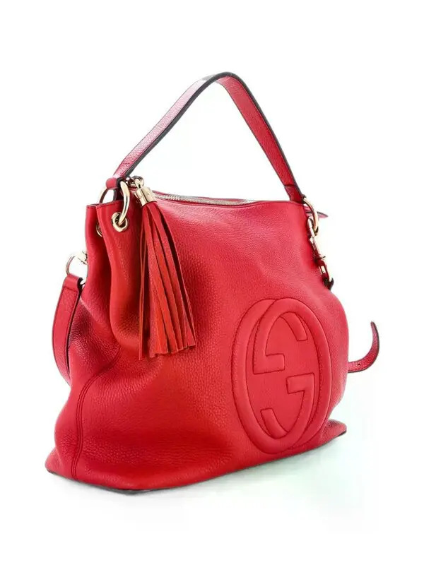 Gucci Soho Convertible Leather Large Hobo Bag