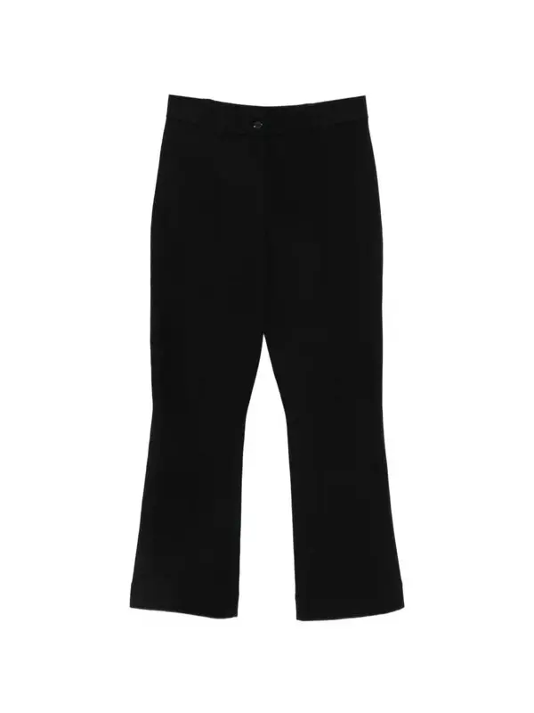 Eric Bompard Milano Knit Bootcut Trousers