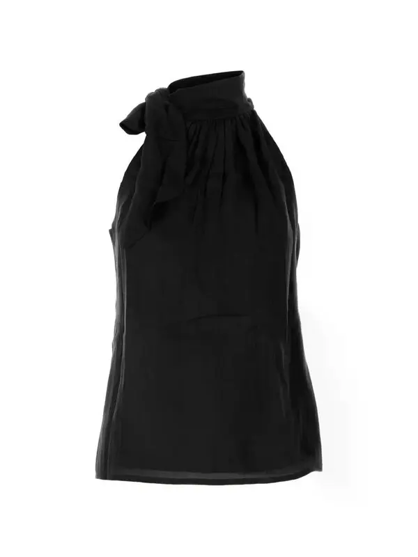 THE ROSE IBIZA Lazo Bow Detail Top