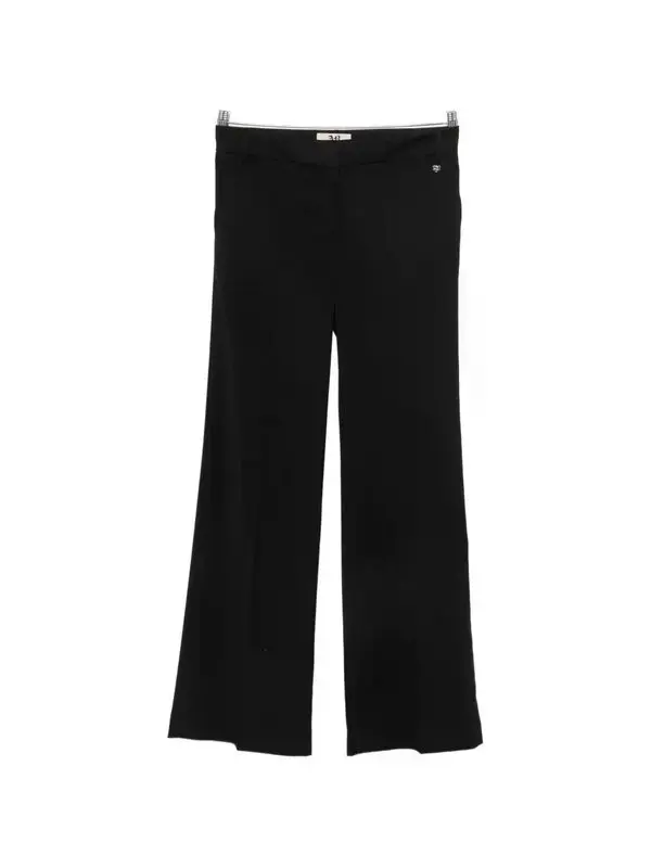ANIYE BY Tailored Trousers With Logo Plaque