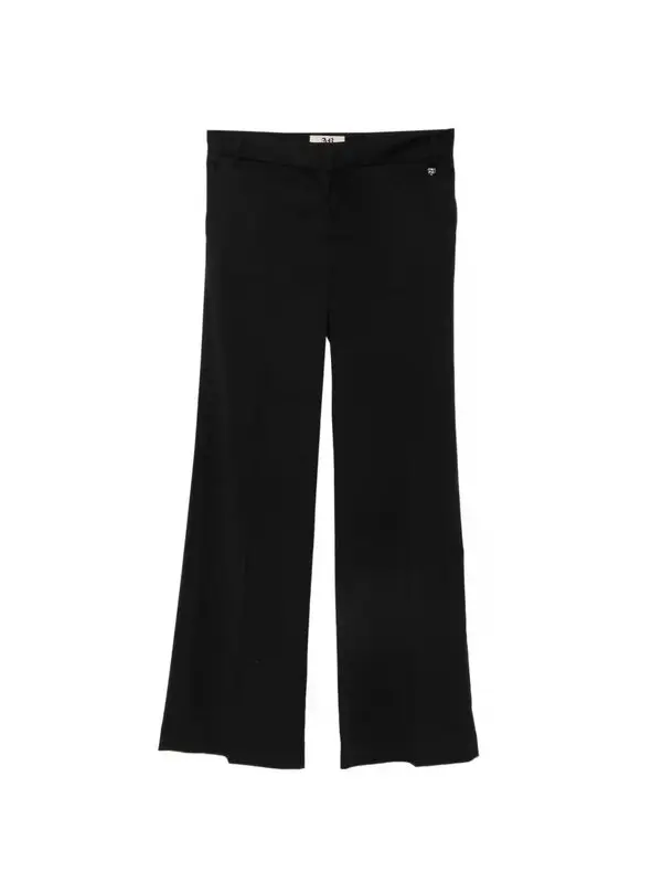 ANIYE BY Tailored Trousers With Logo Plaque