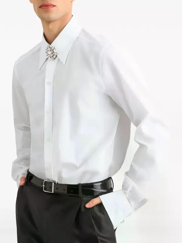 Dolce & Gabbana Pointed-collar Long-sleeve Shirt