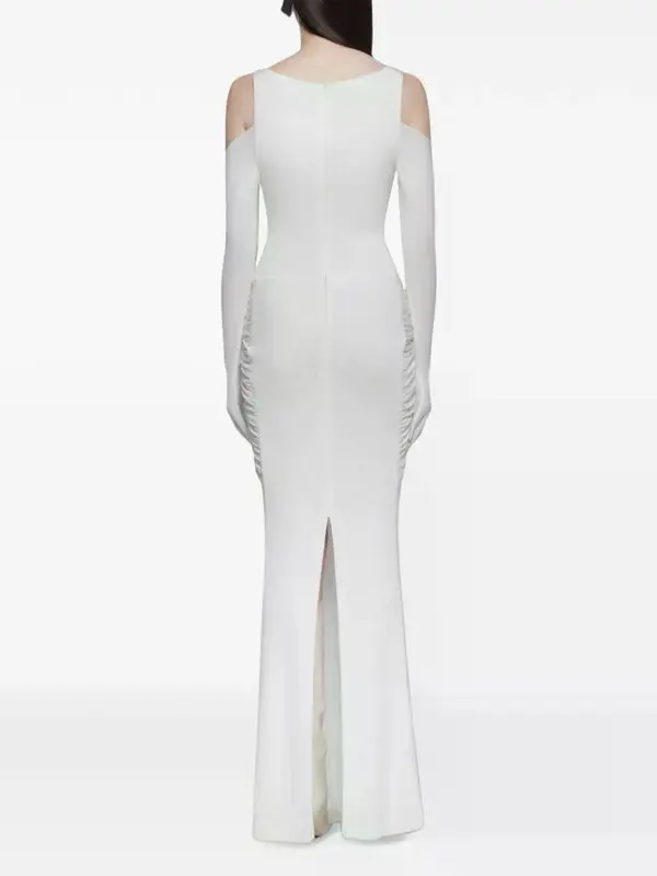CHATS BY C.DAM Jesse Gathered Draping Sleeveless Maxi Dress
