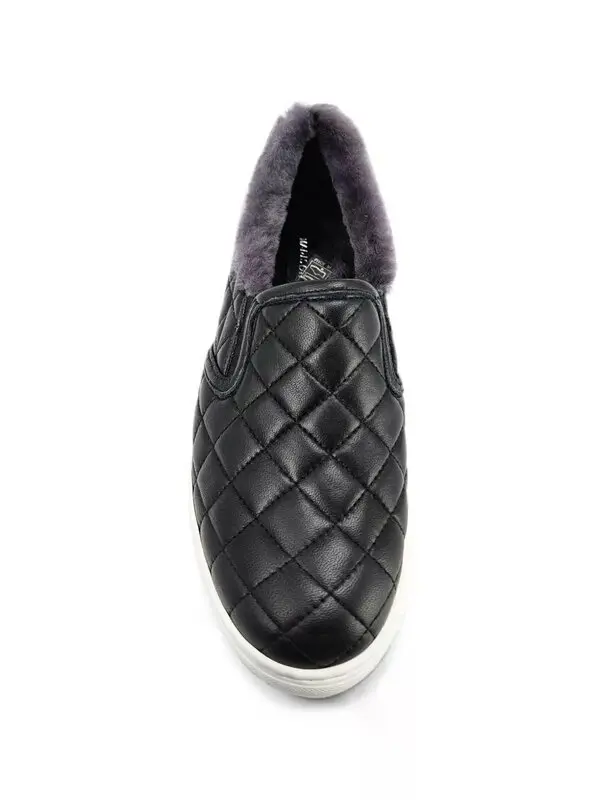 MADISON MAISON Quilted Shearling Sneakers