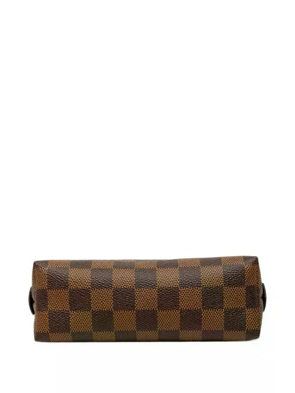 LOUIS VUITTON 2019 Damier Ebene Cosmetic Pm Pouch