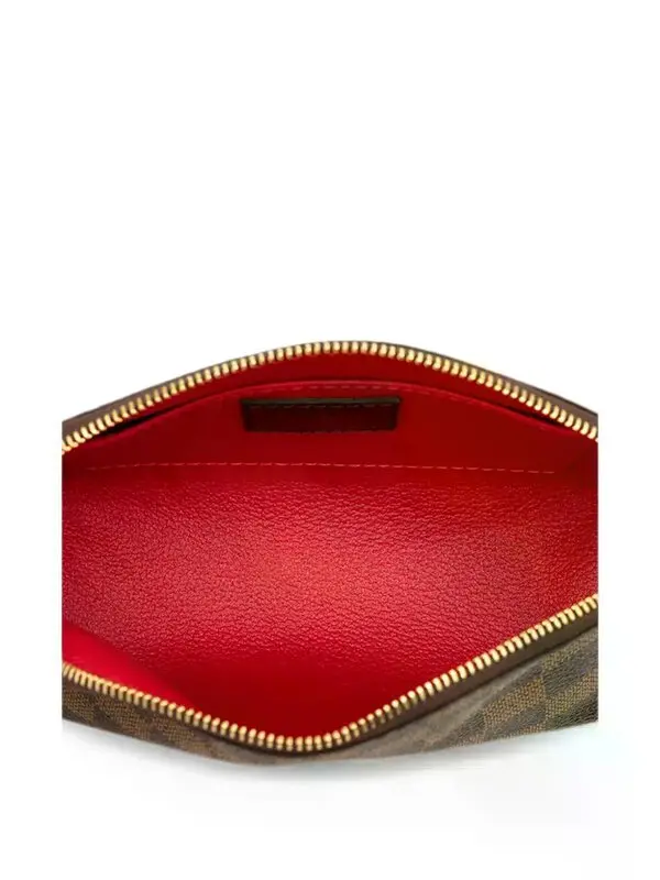 LOUIS VUITTON 2019 Damier Ebene Cosmetic Pm Pouch