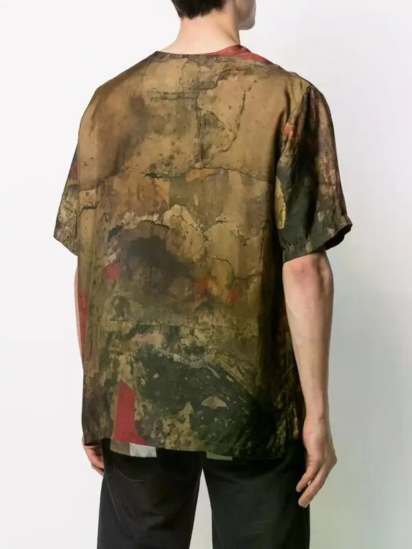 UMA WANG Abstract-print T-shirt