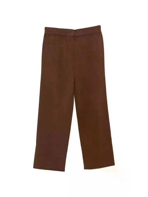 Marina Rinaldi Sequin-embellished Drawstring Track Pants