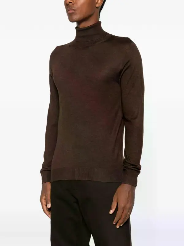 DANIELE FIESOLI Roll-neck Knitted Sweater