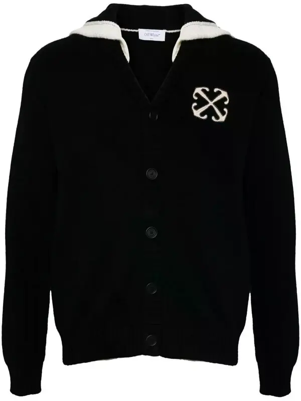 Off-White Wool Cardigan
