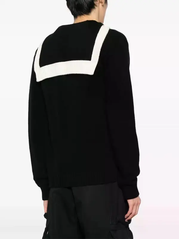 Off-White Wool Cardigan