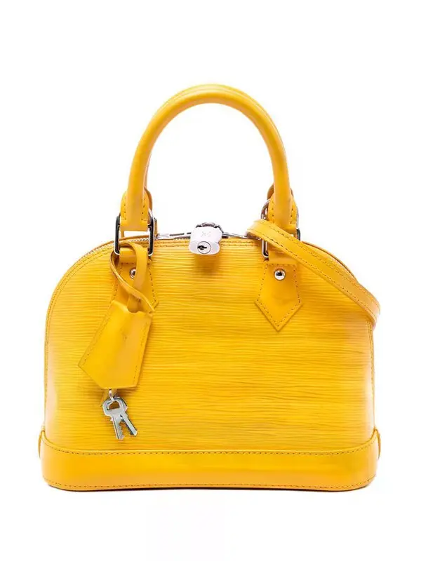 LOUIS VUITTON 2013 Epi Alma Bb Satchel