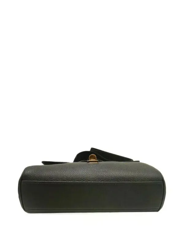 Celine Grained Calfskin Soft 16 Crossbody Bag - Black