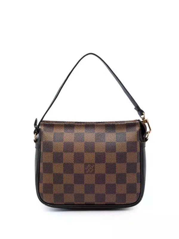 LOUIS VUITTON 1998 Damier Ebene Trousse Pochette Handbag