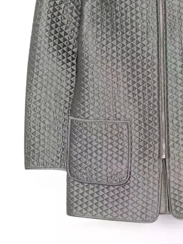Celine Quilted Zip-fastening Jacket