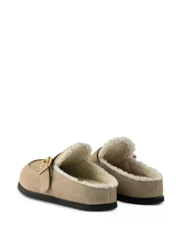 Prada Suede Mules