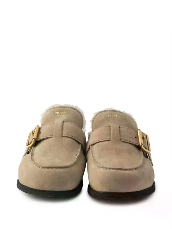 Prada Suede Mules