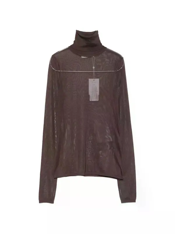 Zimmermann Fine-knit High-neck Sweater