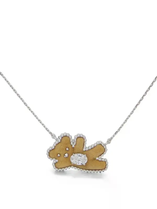 YVMIN Teddy-bear Pendant Necklace