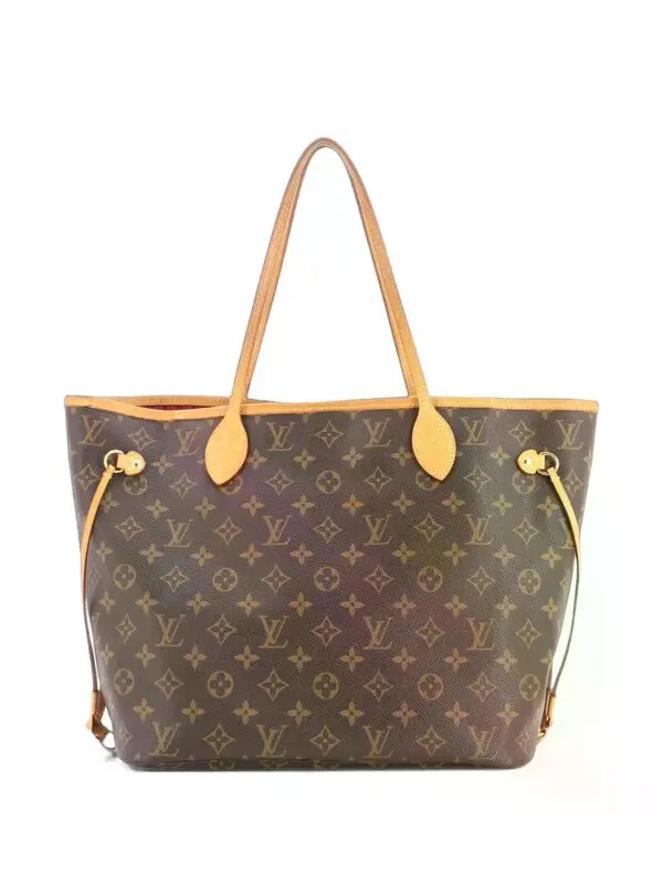 LOUIS VUITTON Neverfull Nm Monogram Canvas Mm Tote Bag