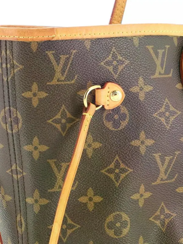 LOUIS VUITTON Neverfull Nm Monogram Canvas Mm Tote Bag