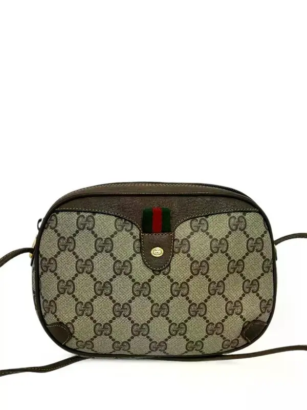 Gucci 20th Century Gg Supreme Web Sherry Shoulder Bag